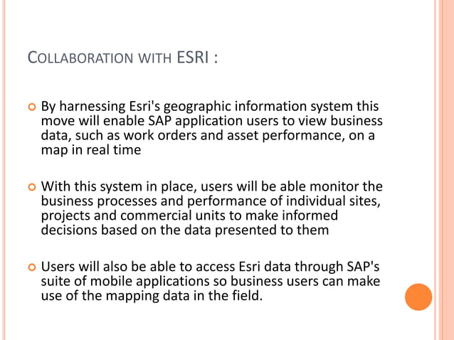 Presentation sap | PPTX