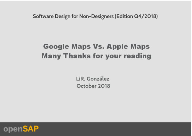 Google Maps VS Apple Maps | PPT