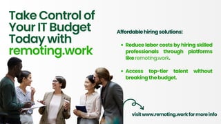 Managing Budget Overruns in IT projects. | PPT