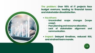 Managing Budget Overruns in IT projects. | PDF