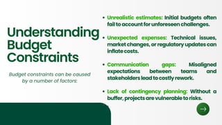 Managing Budget Overruns in IT projects. | PPT