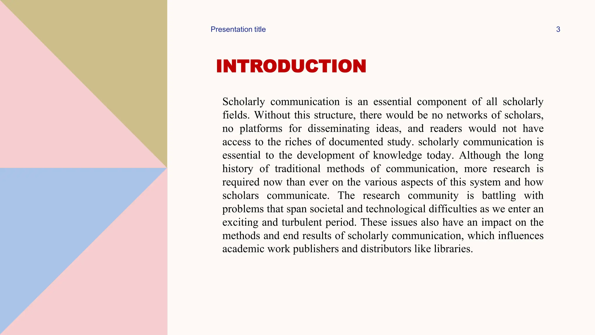 Presentation Scholarly Communication Pptx