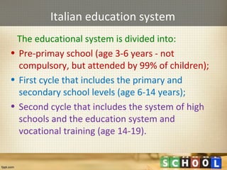 Presentation school italy | PDF