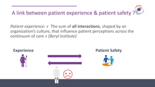 How hospitals can used PatientReported experience questionnaire (PREM ...