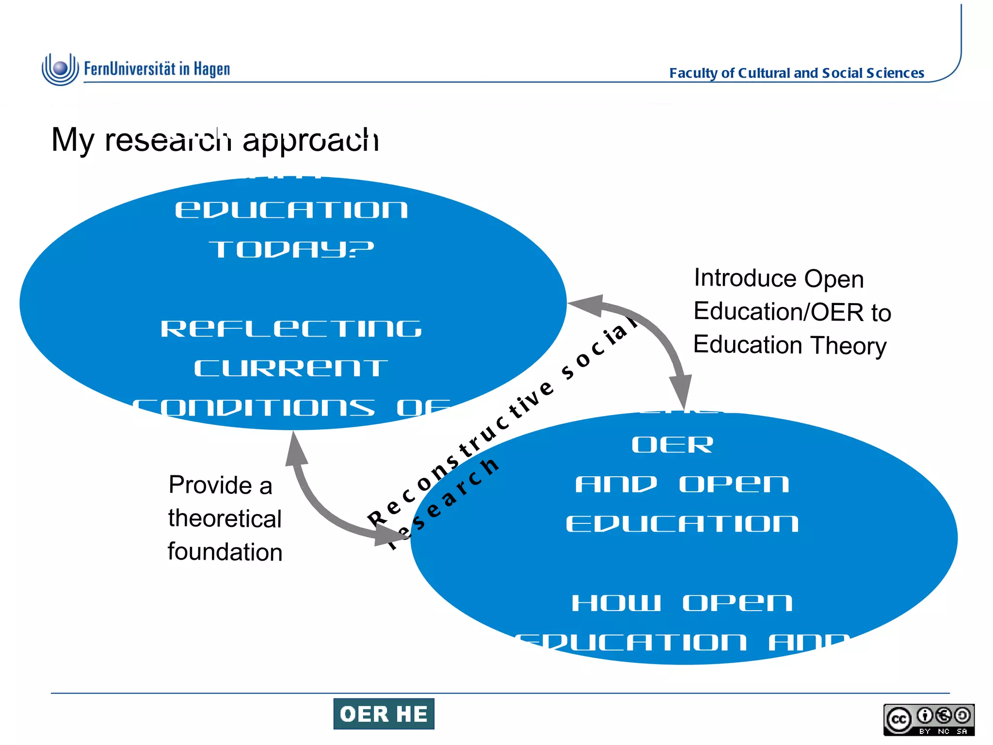 Presentation SCORE Workshop | ODP | Education