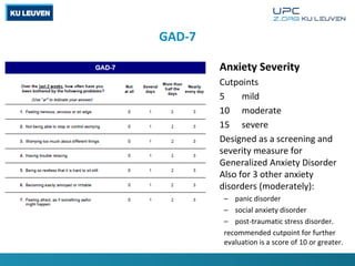 Screening for psychosocial problems in occupational health | PDF