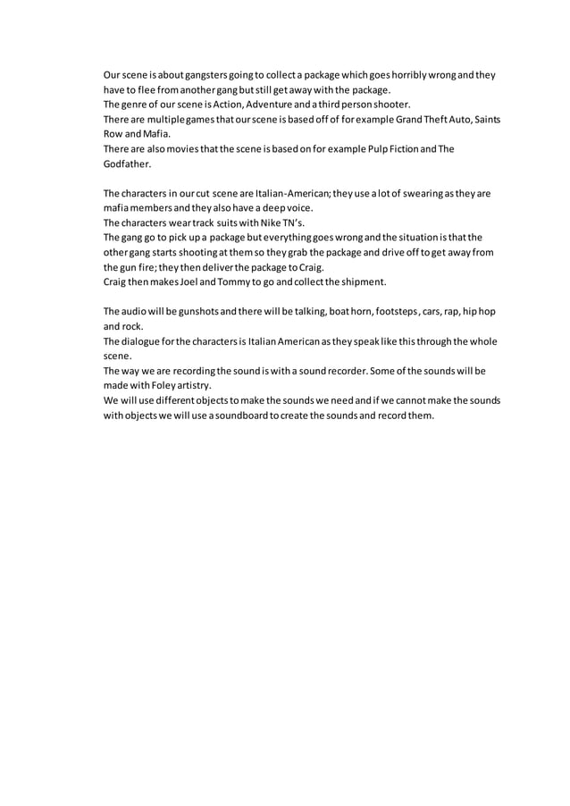 Presentation script | PDF