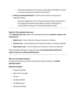 Presentation Script for science intruction | PDF