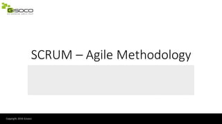 Presentation scrum agile methodology | PPT