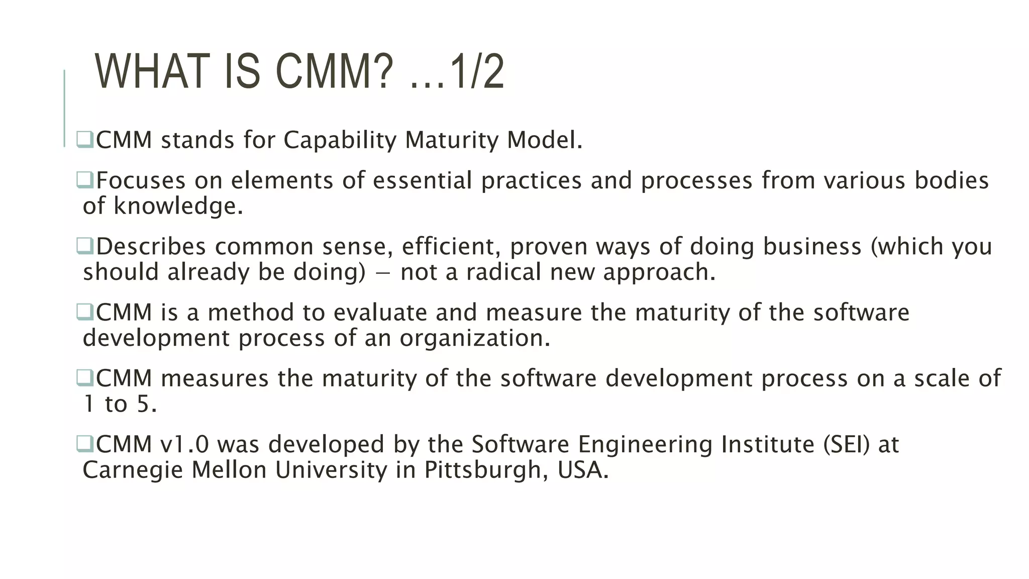 presentations_Day 3 & 4-Capability Maturity Model Integration (CMMI).pptx