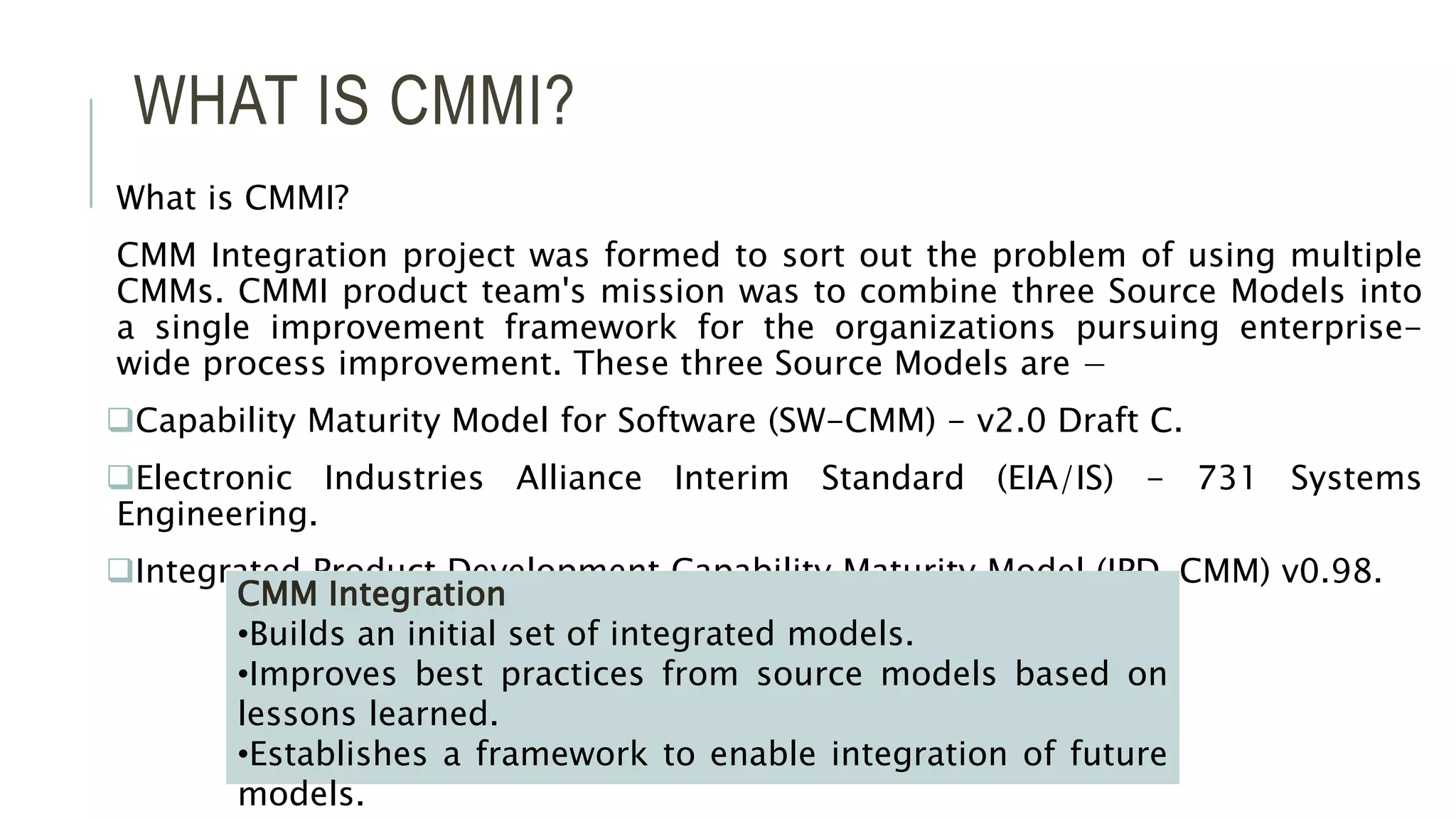 presentations_Day 3 & 4-Capability Maturity Model Integration (CMMI).pptx