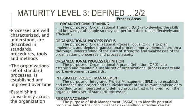 presentations_Day 3 & 4-Capability Maturity Model Integration (CMMI).pptx