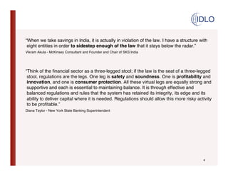 The regulation of microfinance | PDF