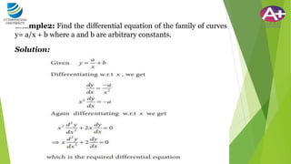 Presentations Differential equation.pptx | Programming Languages | Computing