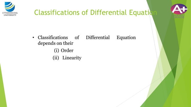 Presentations Differential equation.pptx | Programming Languages ...