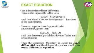 Presentations Differential equation.pptx | Programming Languages | Computing