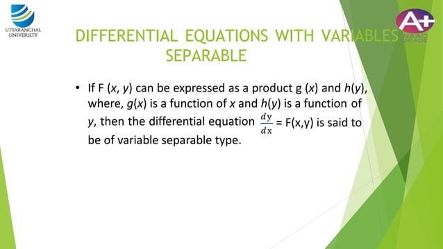 Presentations Differential equation.pptx | Programming Languages | Computing