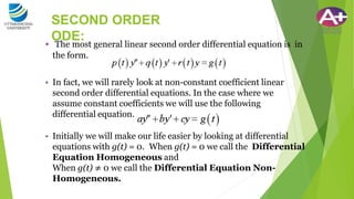 Presentations Differential equation.pptx | Programming Languages | Computing
