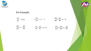 Presentations Differential equation.pptx | Programming Languages | Computing