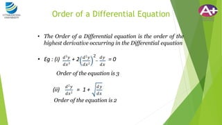 Presentations Differential equation.pptx | Programming Languages | Computing