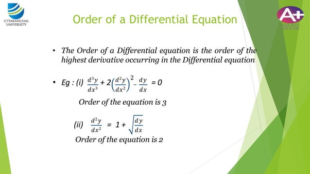 Presentations Differential equation.pptx | Programming Languages ...