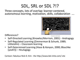 Investigating Self-Directed Learning Dimensions: adapting the Bouchard ...