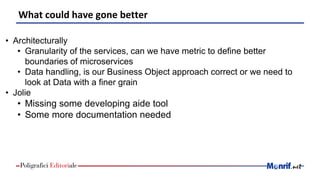 The use of microservices to implement cross process integration and data sharing | PPT