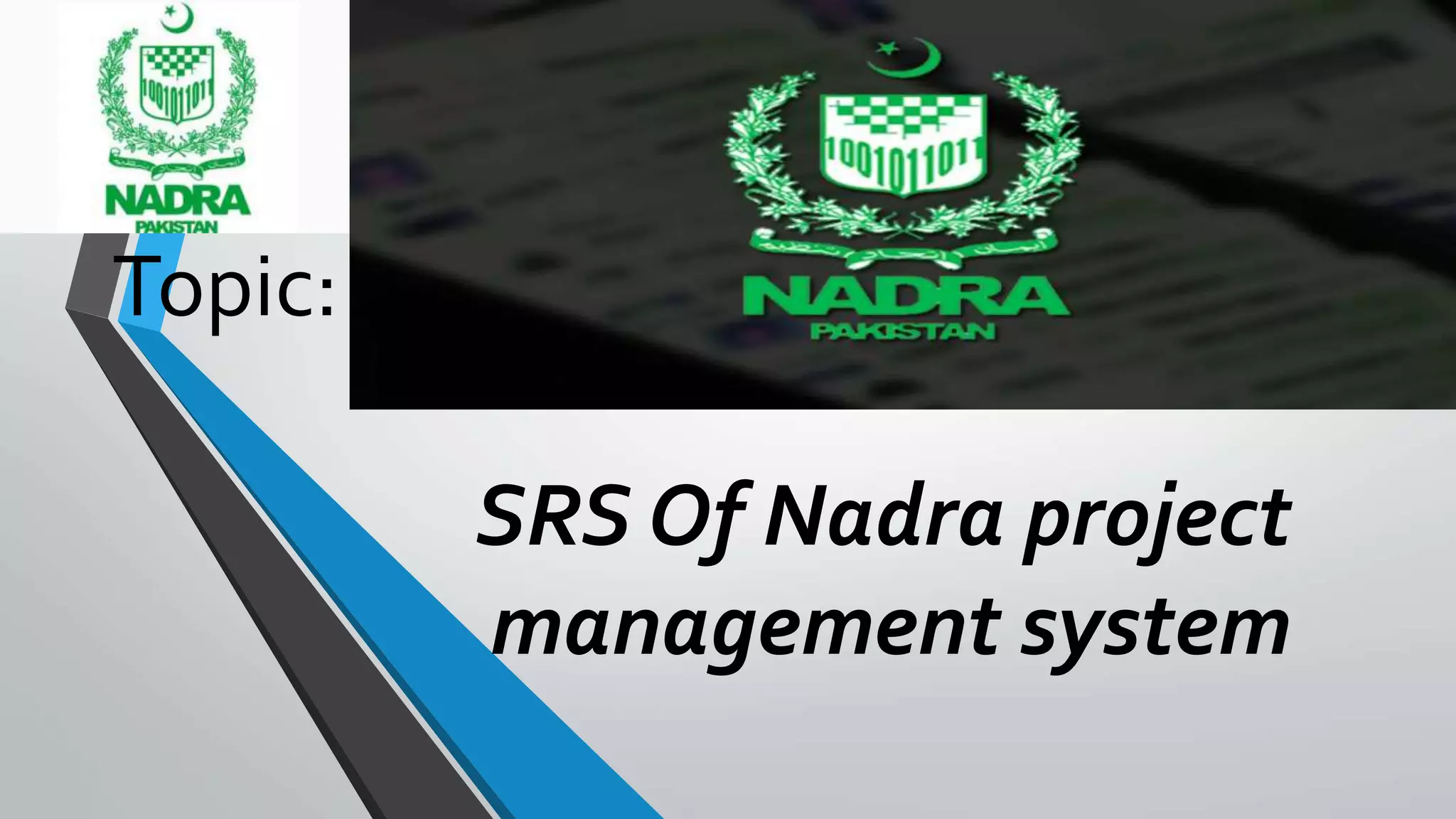 NADRA Software Development | PPTX