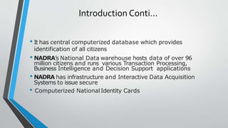 NADRA Software Development | PPTX