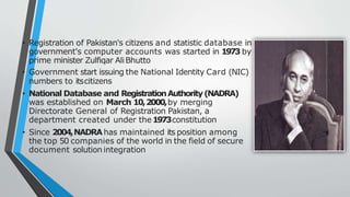 NADRA Software Development | PPTX
