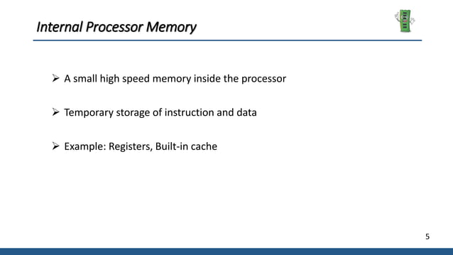 Computer Memory | PPT