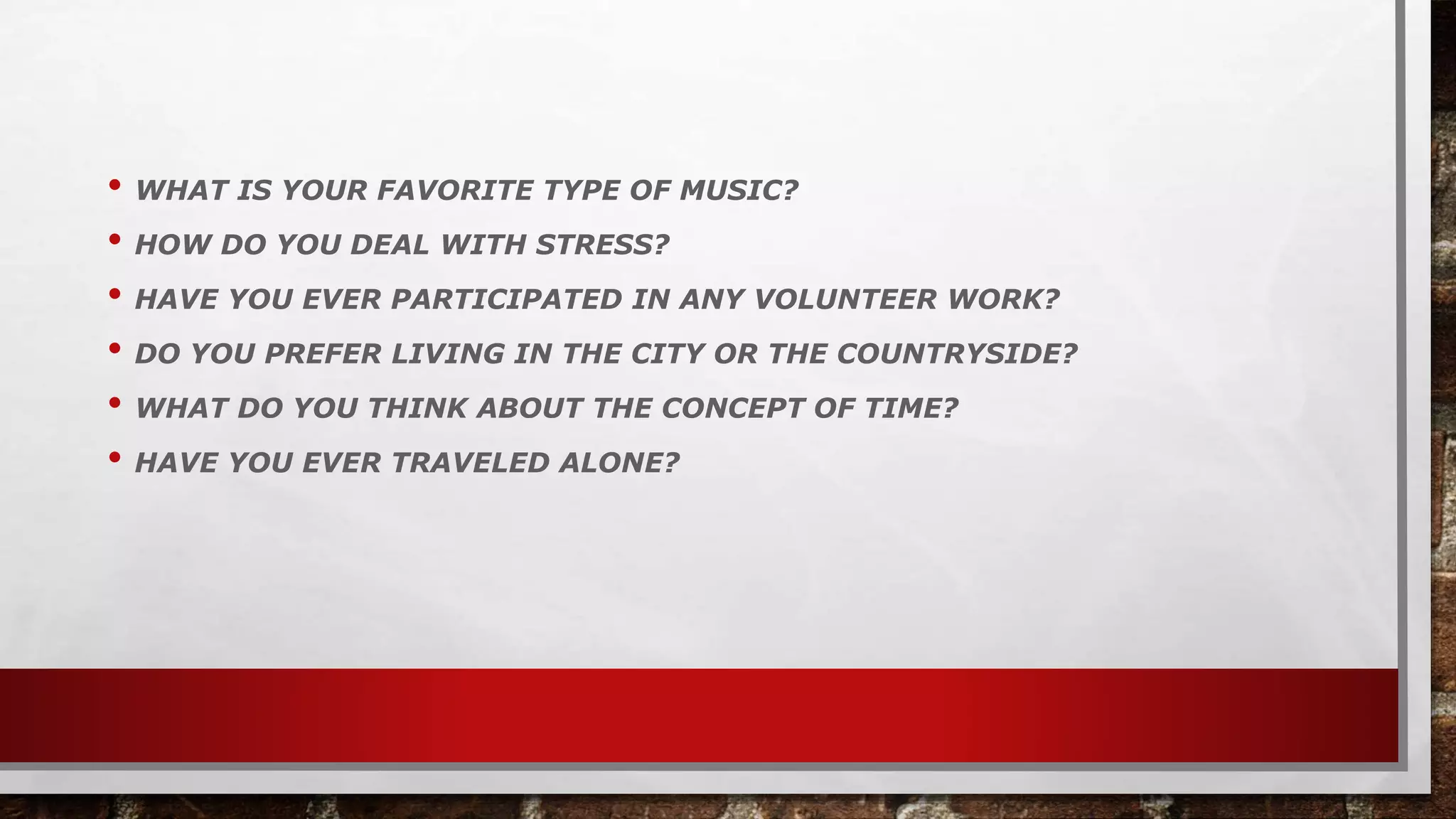 Advanced conversation Topics | PPTX