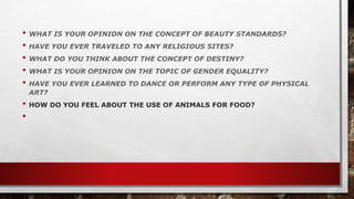 Advanced conversation Topics | PPTX