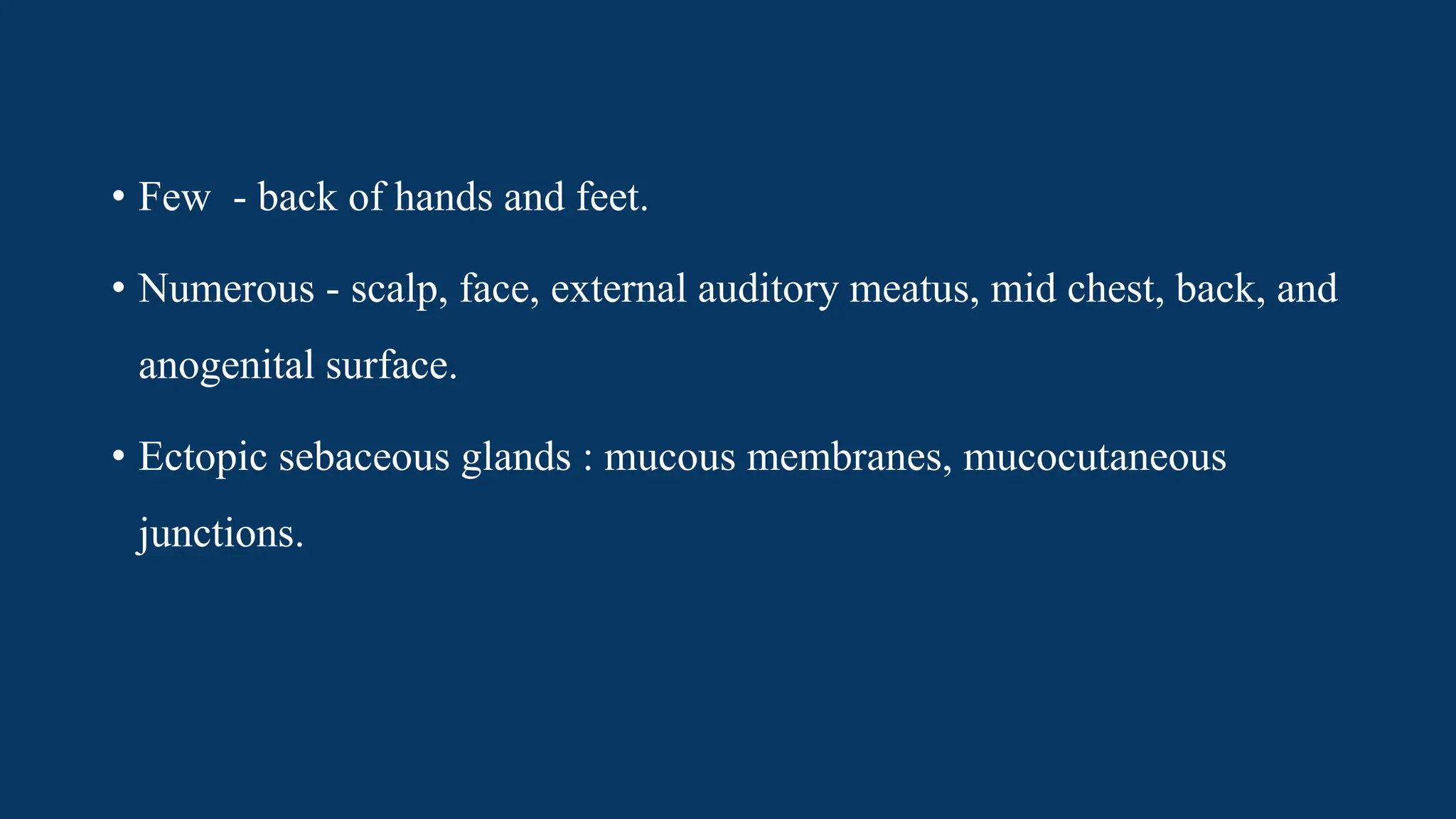 Anatomy and physiology of sebaceous glands.pptx