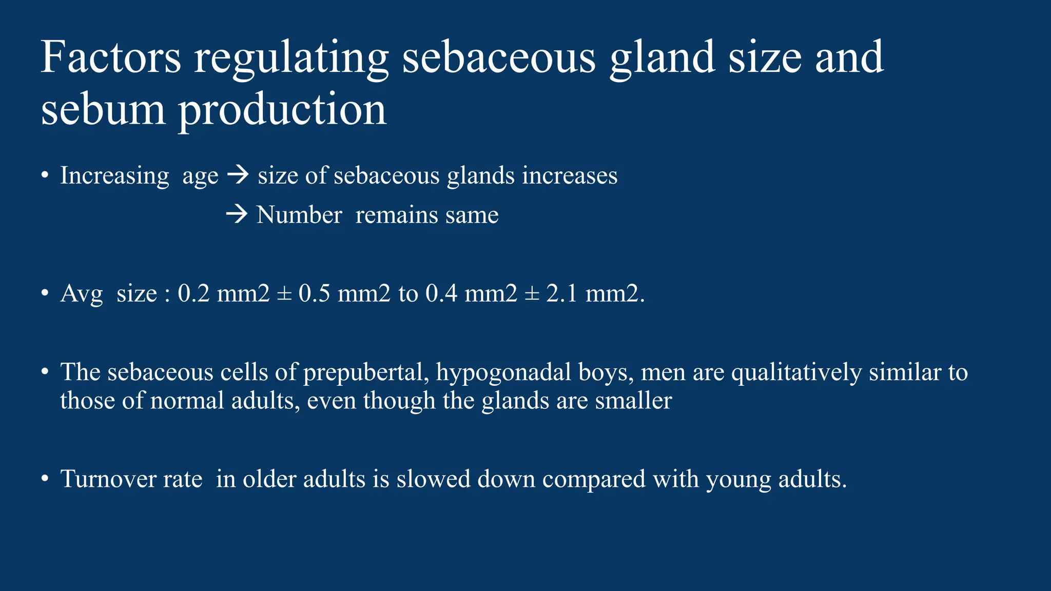 Anatomy and physiology of sebaceous glands.pptx