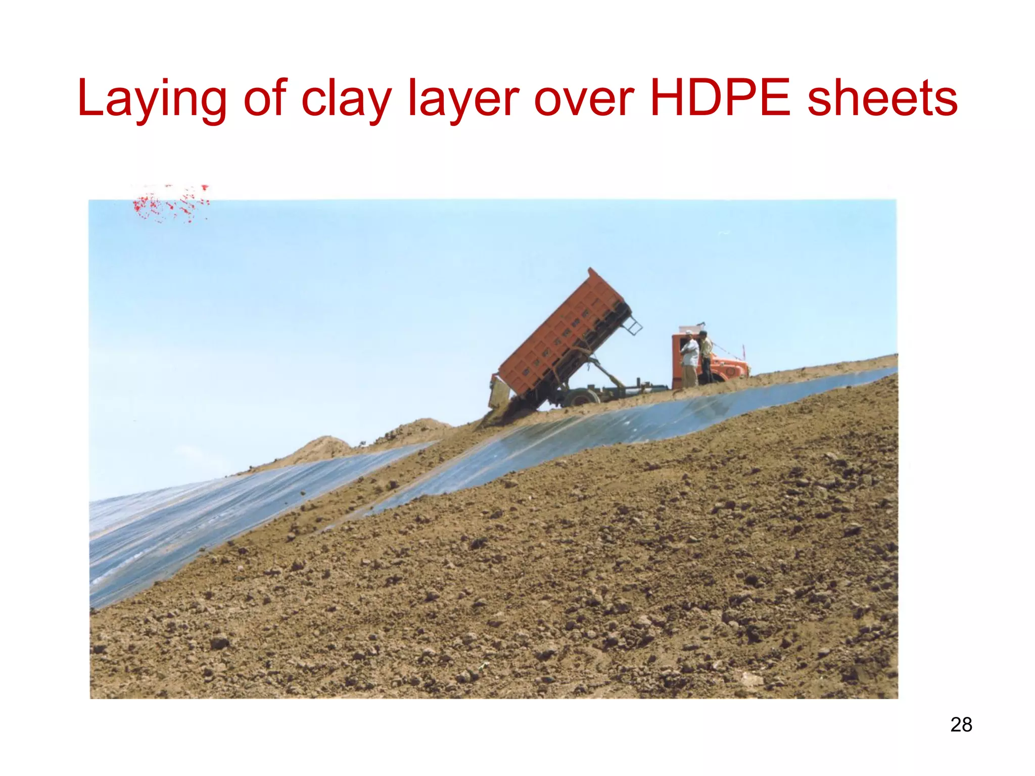 Design & construction of secure waste landfill | PDF
