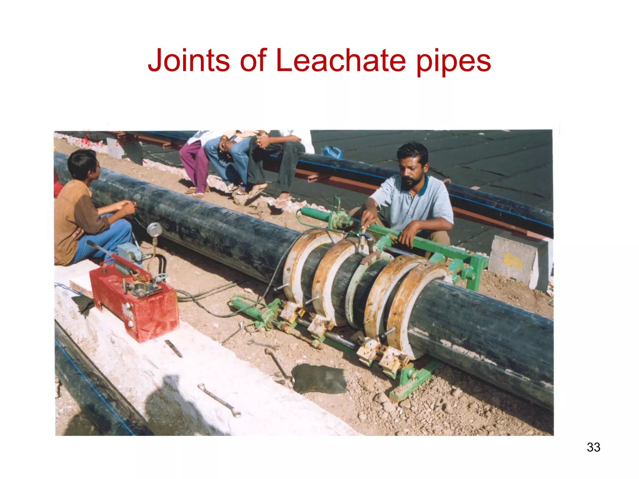 Design & construction of secure waste landfill | PDF