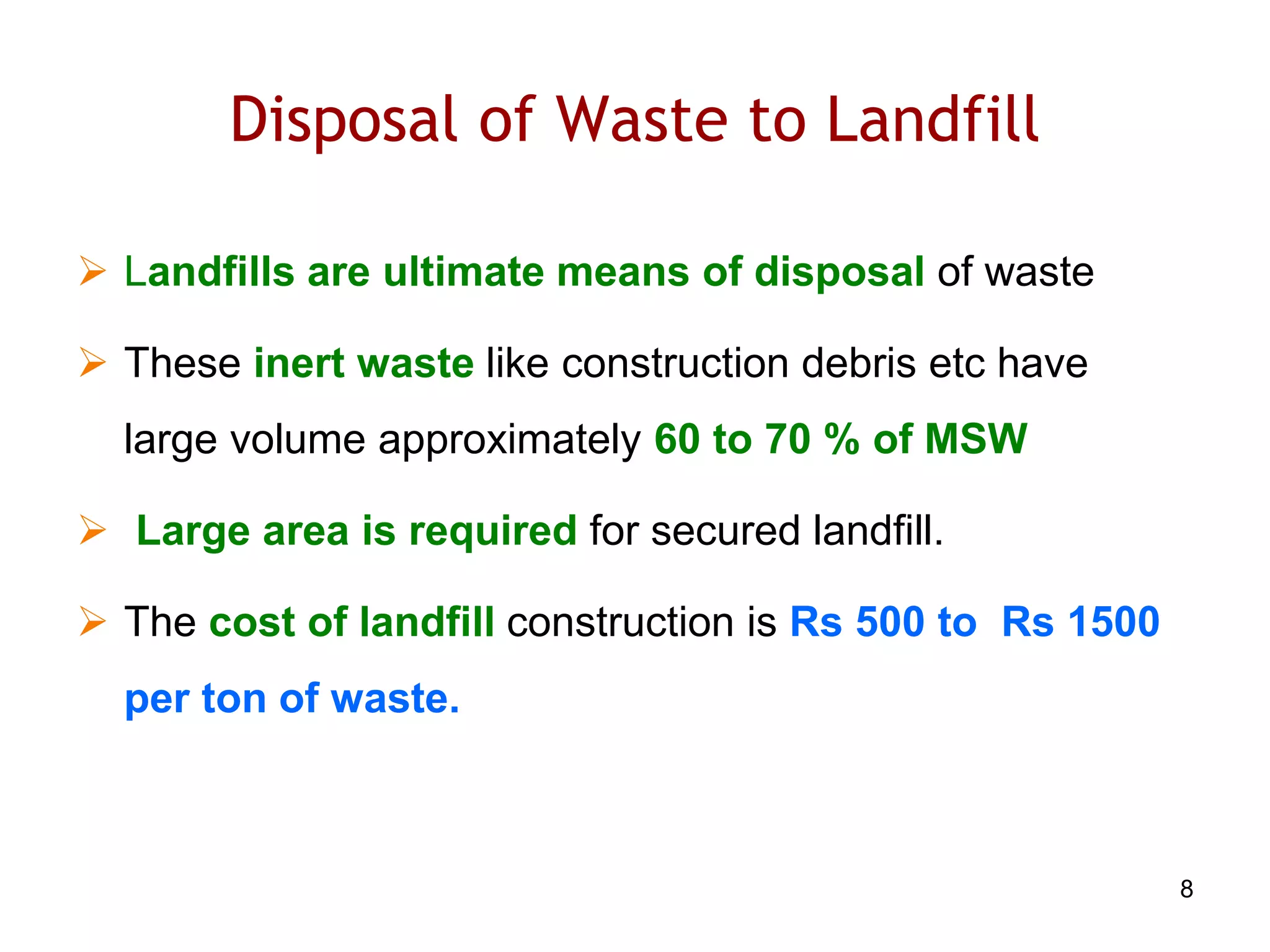 Design & construction of secure waste landfill | PDF