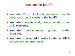 Design & construction of secure waste landfill | PDF