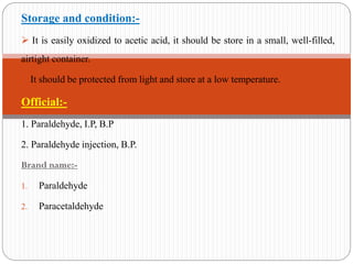 Sedatives and Hypnotics | PDF