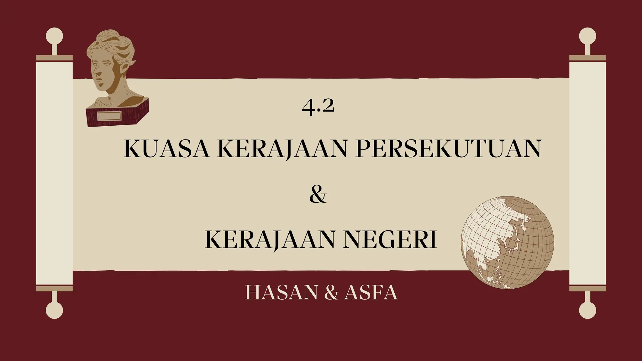 Kuasa Kerajaan Persekutuan Dan Kerajaan Negeri | PPT