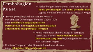 Kuasa Kerajaan Persekutuan Dan Kerajaan Negeri | PDF