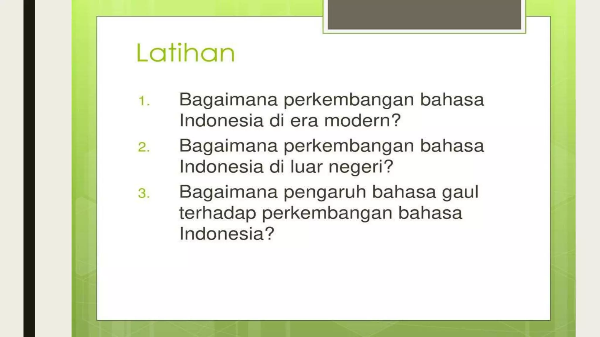 Sejarah Perkembangan Bahasa | PPTX