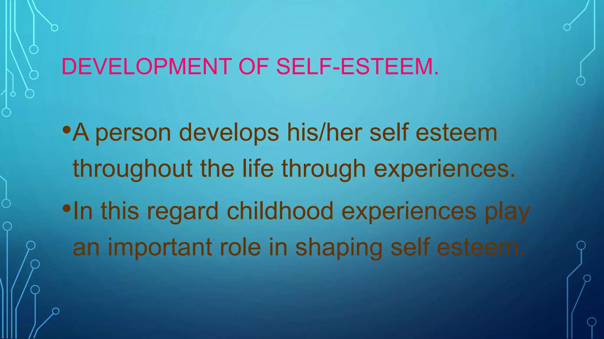 Presentation self esteem | PPTX