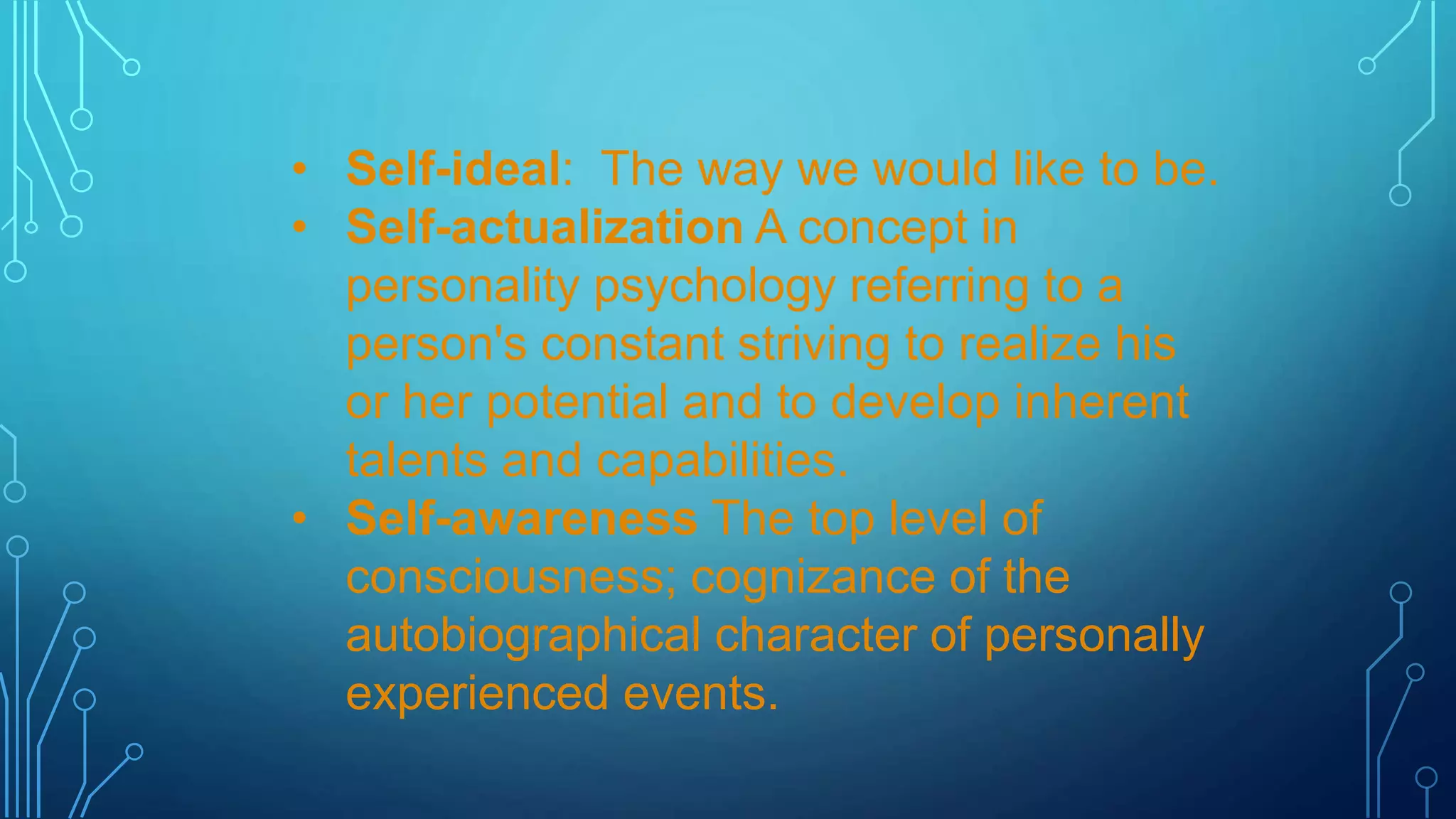 Presentation self esteem | PPTX