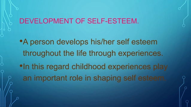 Presentation self esteem | PPTX