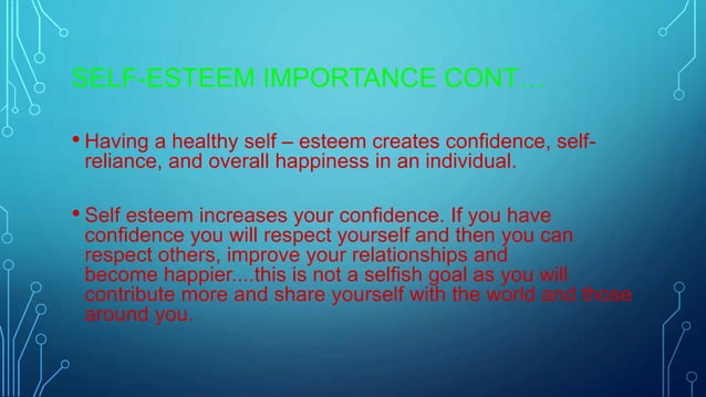 Presentation self esteem | PPTX