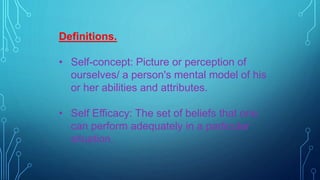 Presentation self esteem | PPTX