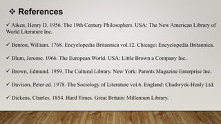 Charles Dickens’ view of the Industrial Revolution as Reflected in Hard ...