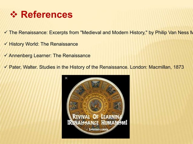 The Renaissance : The ‘Rebirth’- of Science & Culture. | PPTX ...